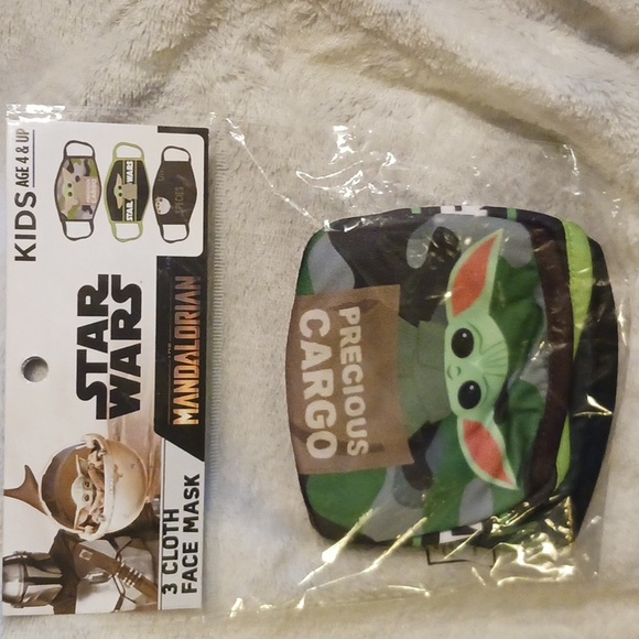 Accessories | Kids Star Wars The Mandalorian The Child Baby Yoda Face ...